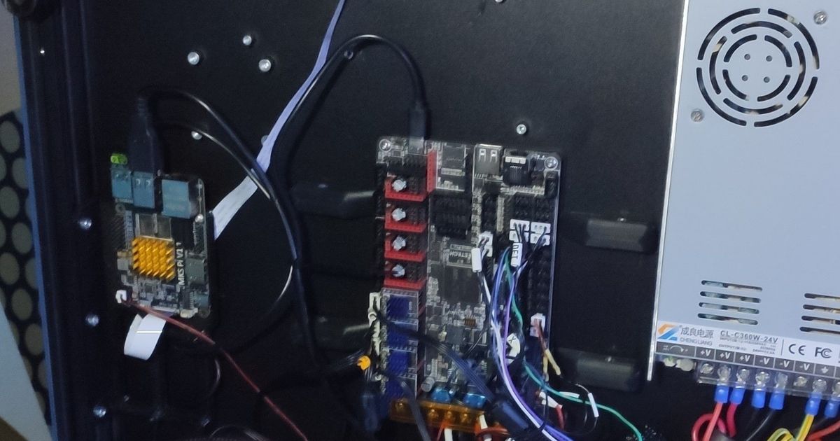 E6 - mount BTT Octopus/PRO by webmoon | Download free STL model ...