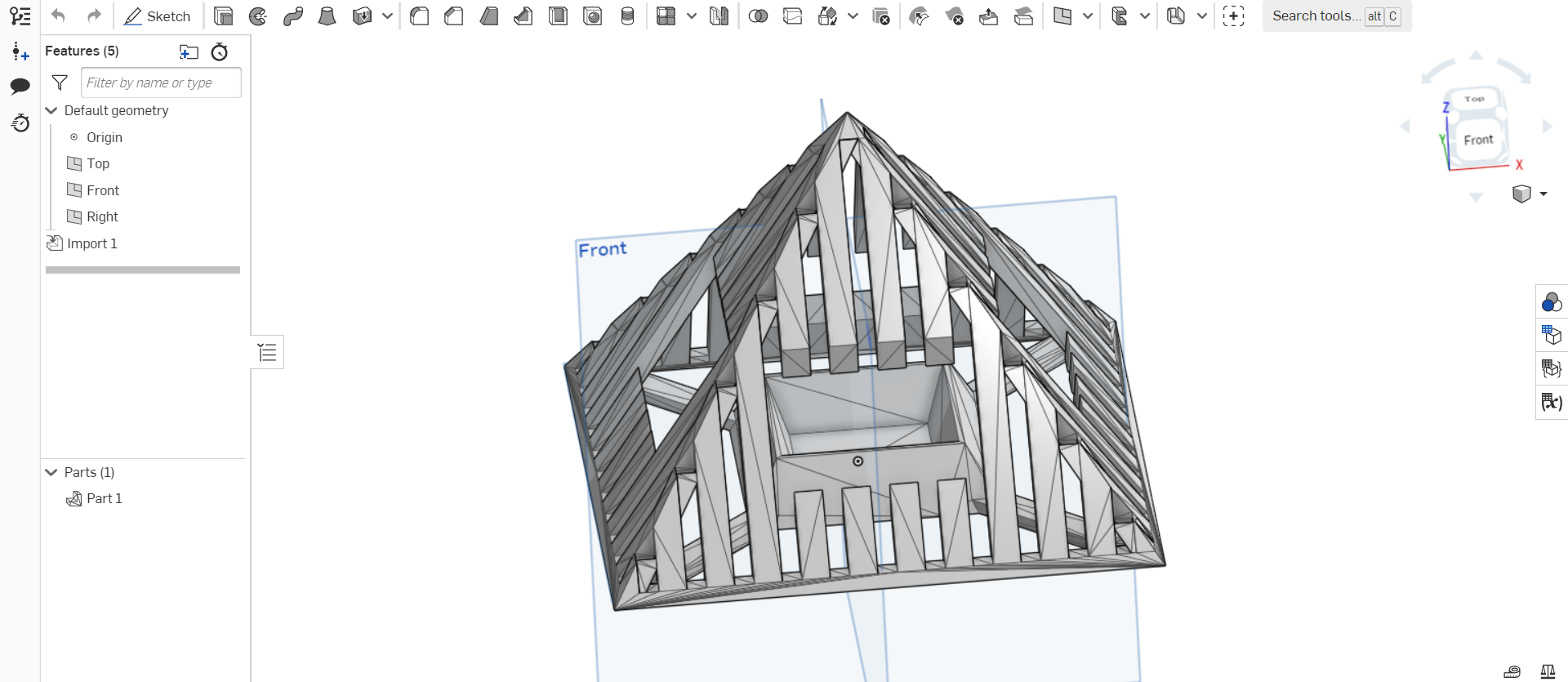 Cyber pyramid remote stand by reavon | Download free STL model ...