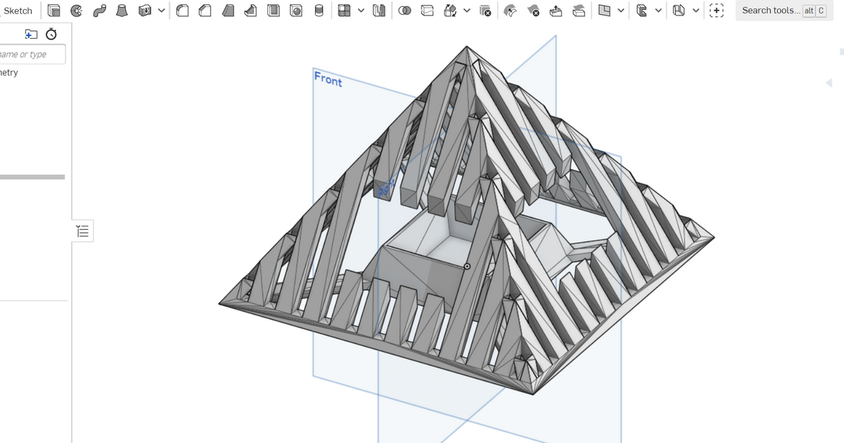 Cyber pyramid remote stand by reavon | Download free STL model ...