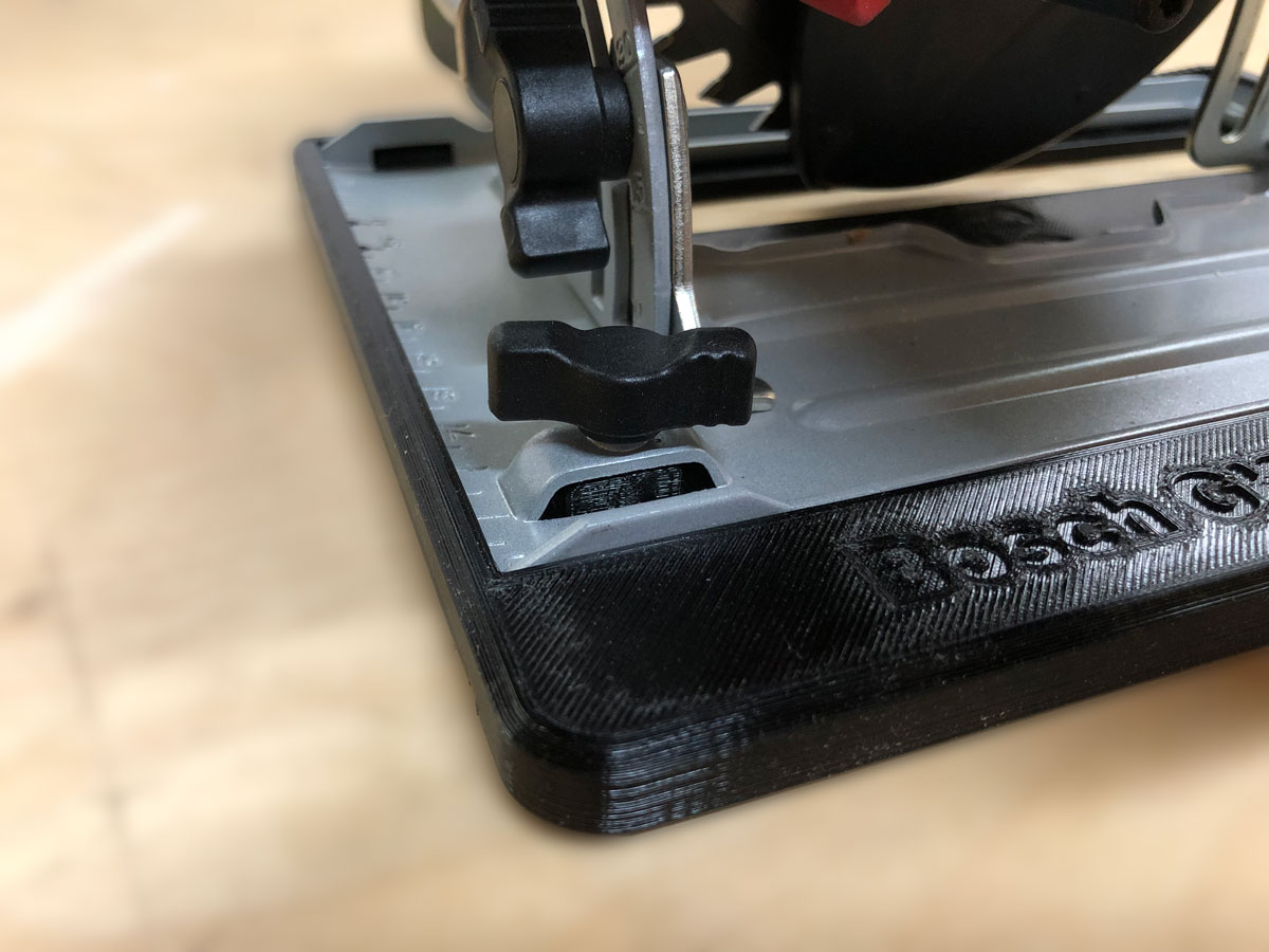 Bosch GKS 18V-57 to FSN Adapter by Kermit | Download free STL model ...