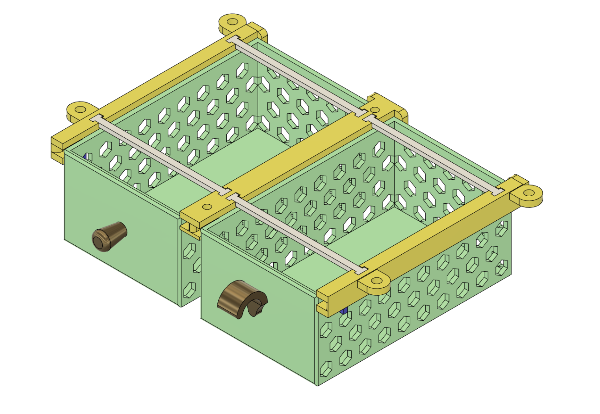 Under the table Drawer System by Zotrax | Download free STL model ...