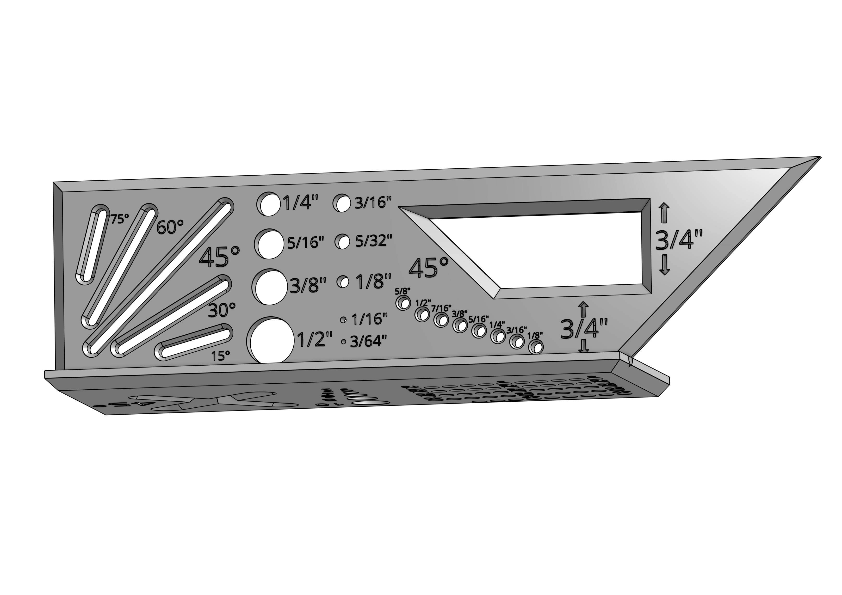 Multipurpose ruler by tomu4 | Download free STL model | Printables.com