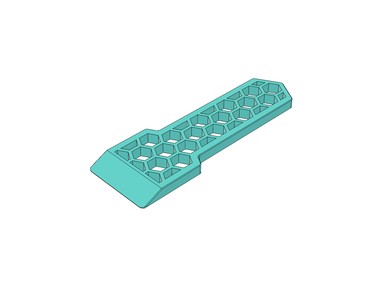 A Better Hex Print Bed Scraper (accurate geometry and refinements) by ...