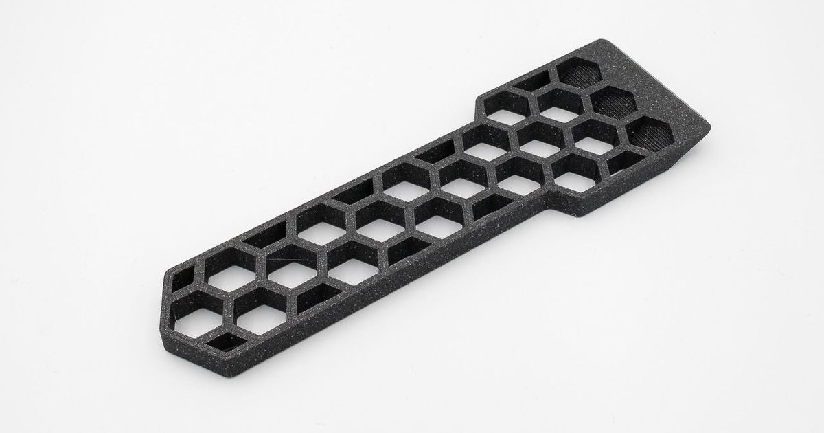 A Better Hex Print Bed Scraper (accurate geometry and refinements) by ...