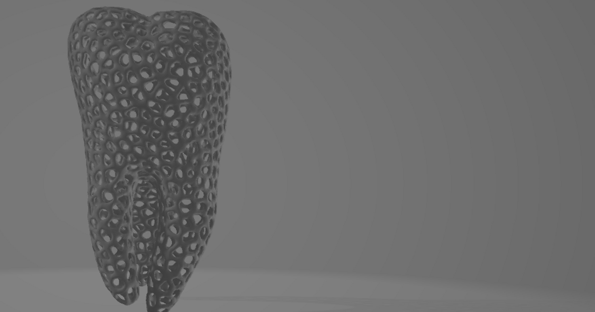 voroni molar by Selim Ipci | Download free STL model | Printables.com
