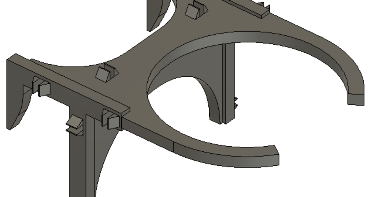 Funnel holder by JPT | Download free STL model | Printables.com