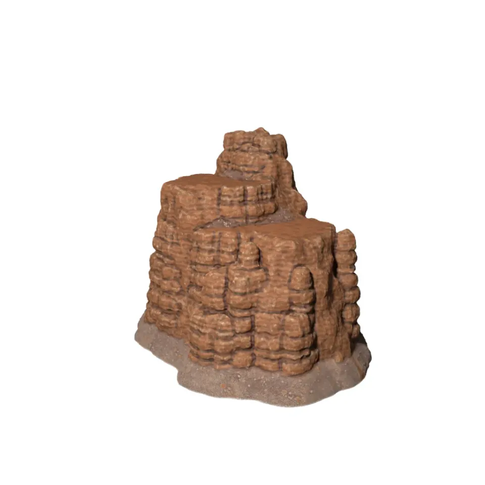 Stratified rocks by Terrain4Print | Download free STL model ...