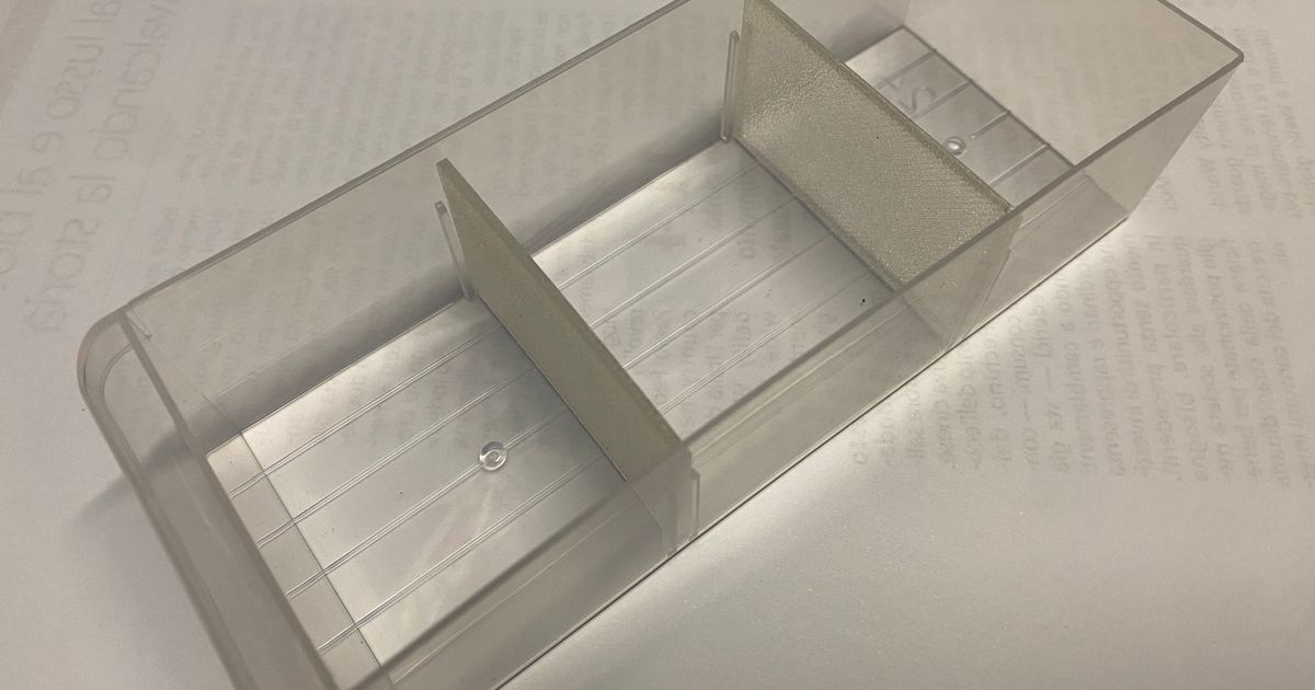 Stanley Drawer Divider Plate by pol | Download free STL model ...