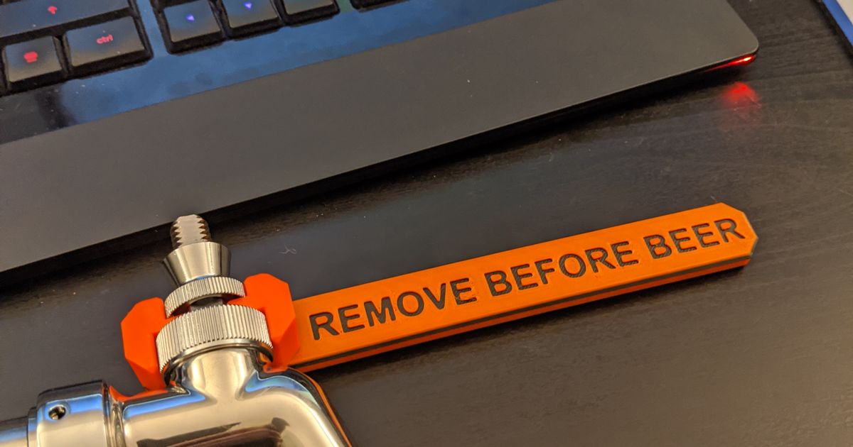 Tap Lock by Peter K | Download free STL model | Printables.com