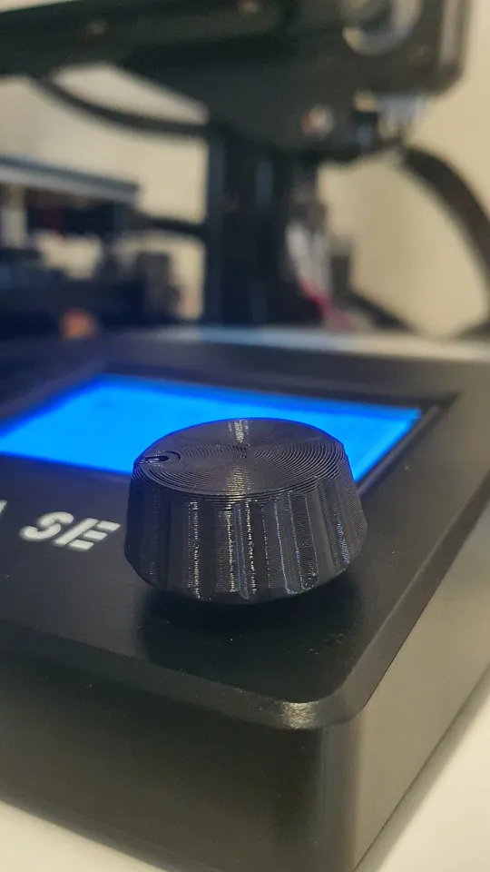LCD Control Knob by fatihG | Download free STL model | Printables.com