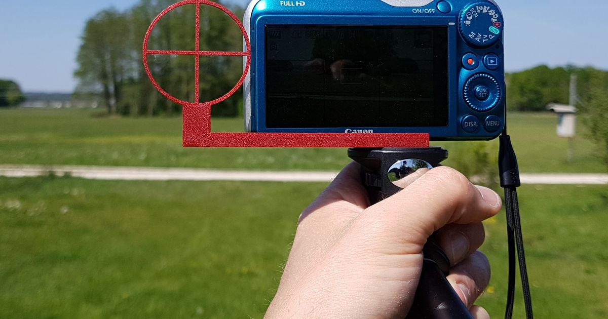 Crosshair viewfinder for filming fast moving objects by HD_Creator ...