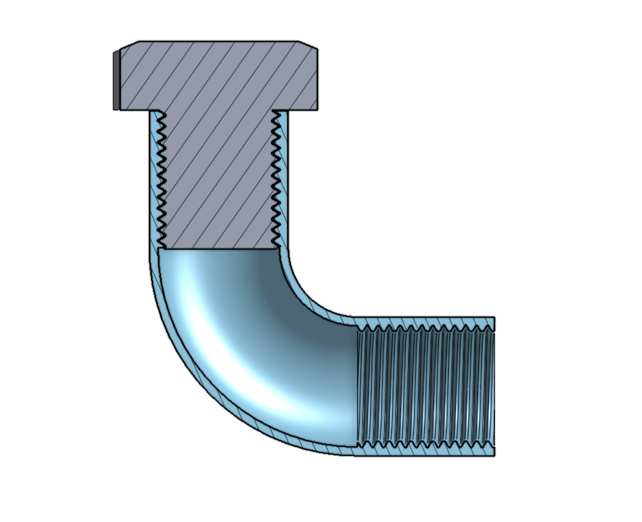 Screwed Up Elbow by Handy Handcrafts | Download free STL model ...