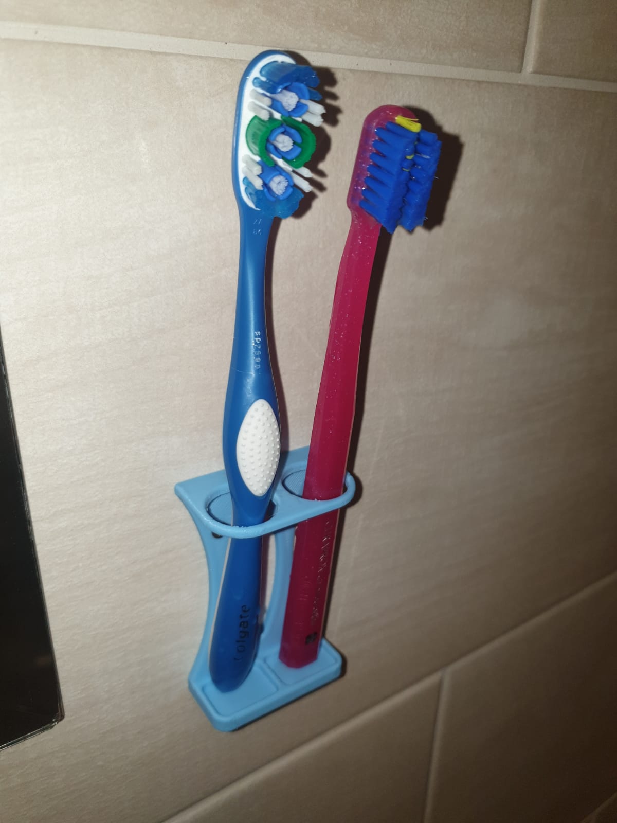 2 Toothbrush holder by BoontjieBoon | Download free STL model ...