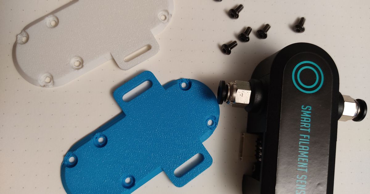 Hans'es BTT Smart Filament Sensor Bracket M4 screw remix by DanAndersen ...
