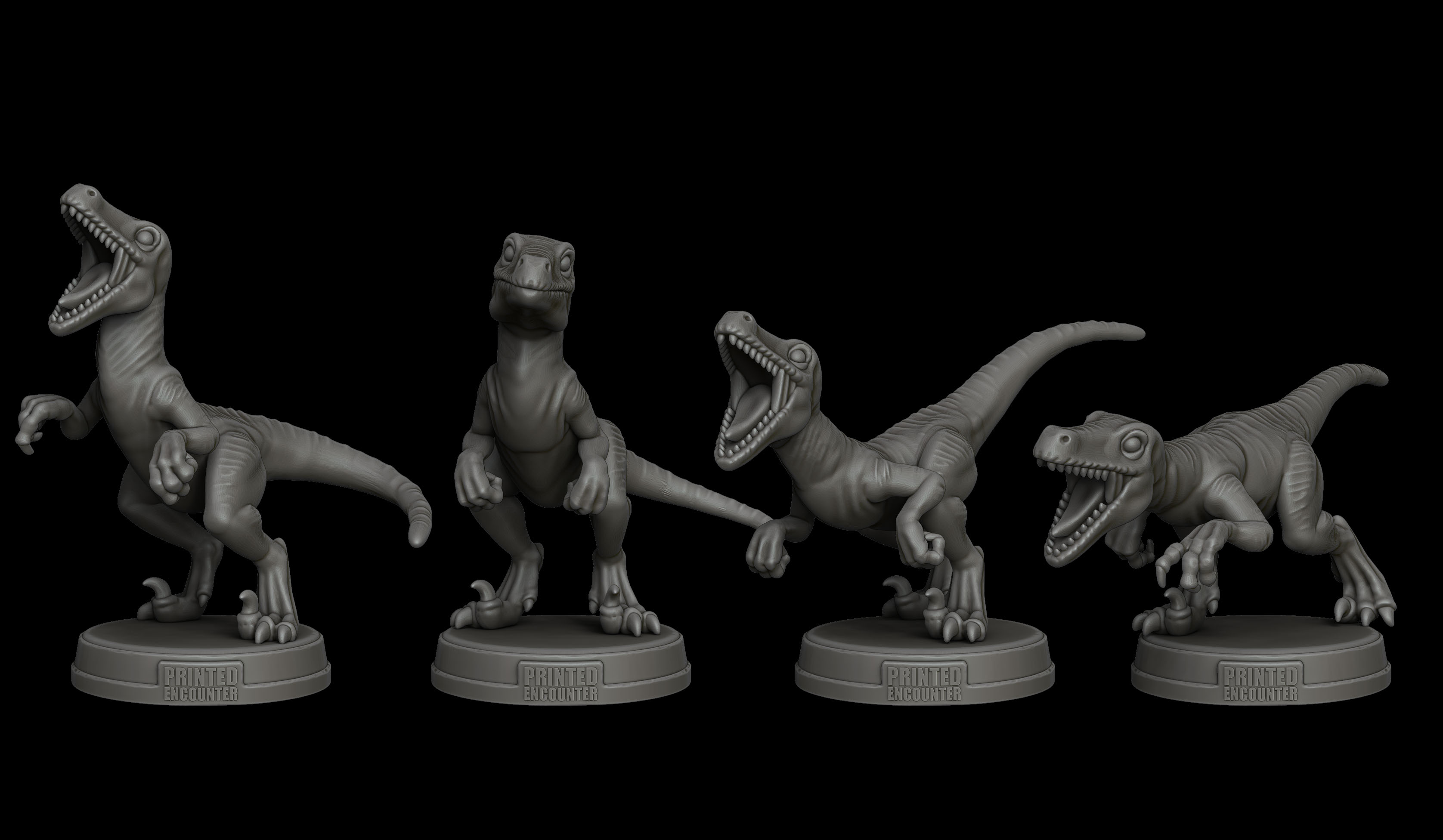 Raptors par Printed Encounter | Téléchargez gratuitement un modèle STL ...