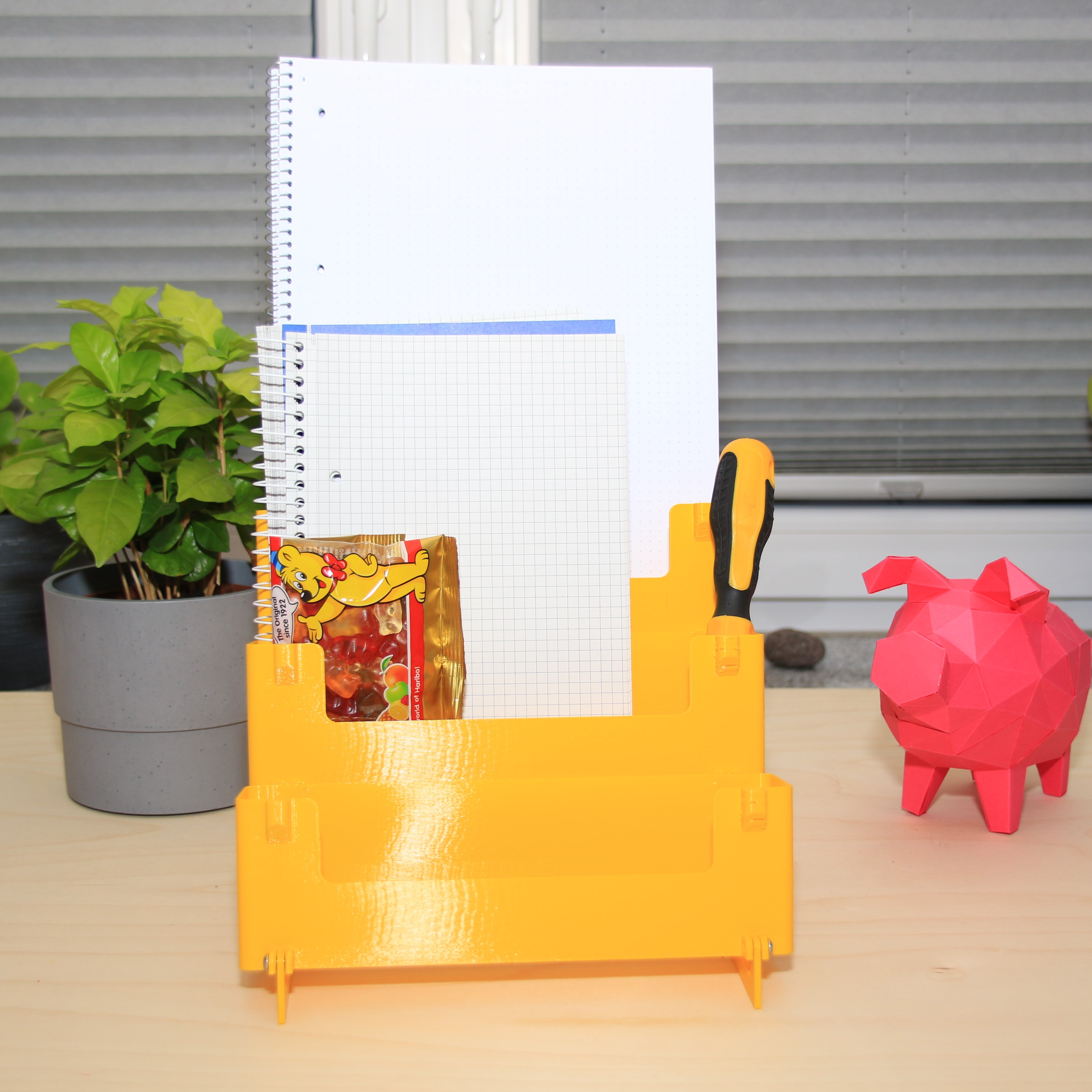 Deskorganizer for Papers by schl3nk3 | Download free STL model ...