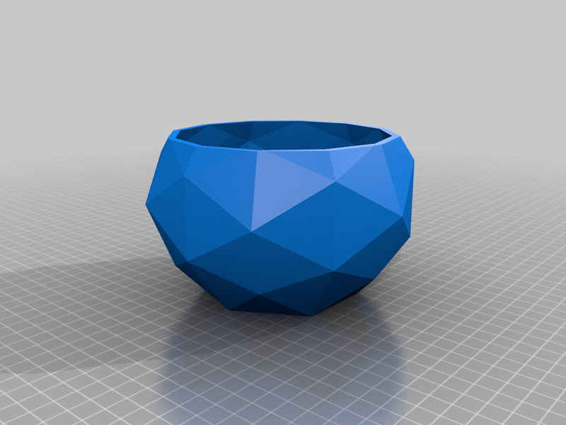 low poly cup / plant pot by Jan möller | Download free STL model ...