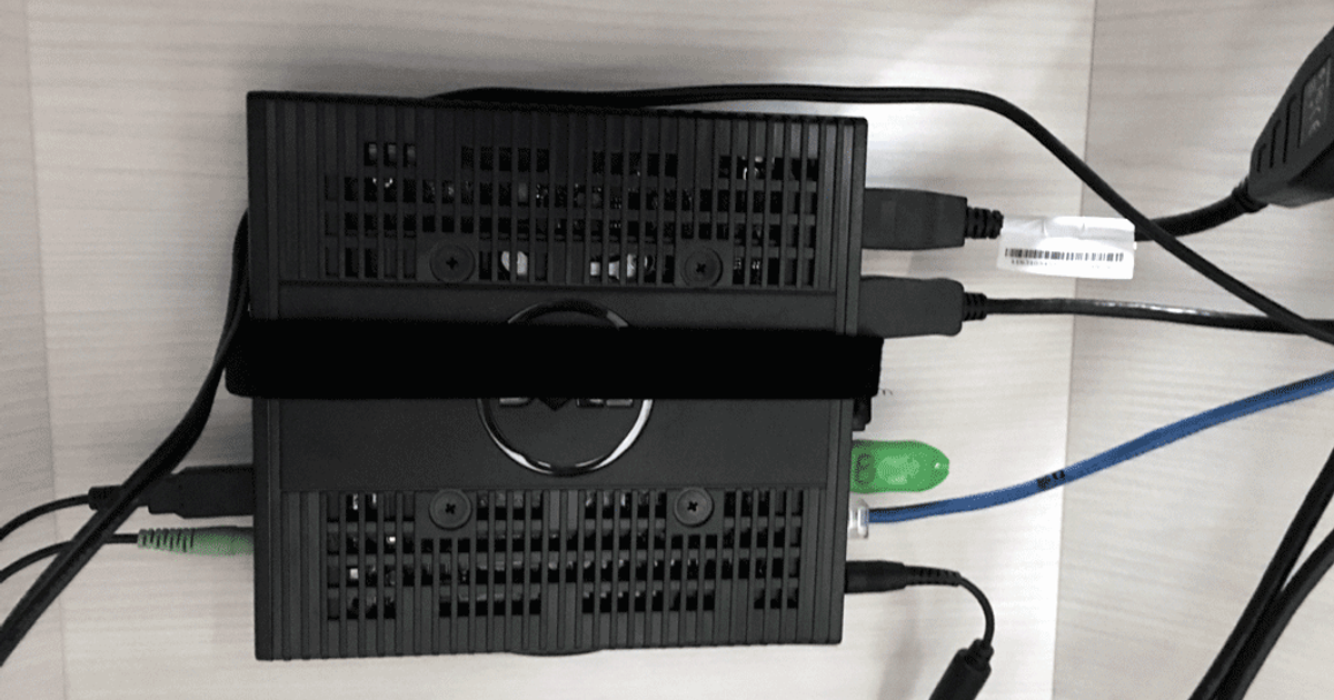 Thin Client Wall Mount by BurgessG | Download free STL model ...