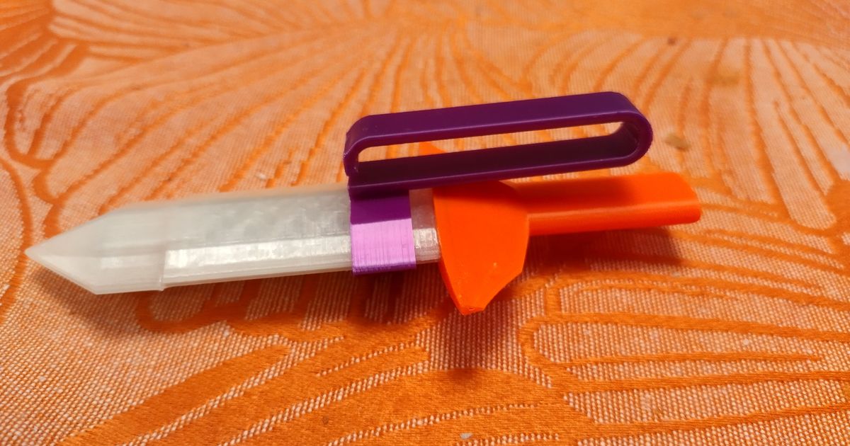 Sheath for USB Stick Sword by 3DHippo | Download free STL model ...