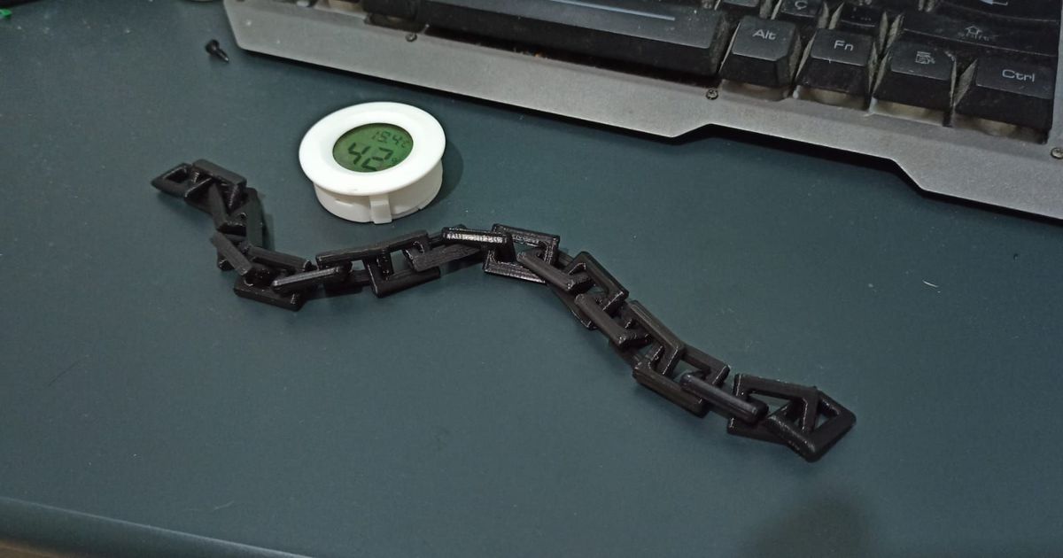 Basic Chain Model by Craftsman Life | Download free STL model ...