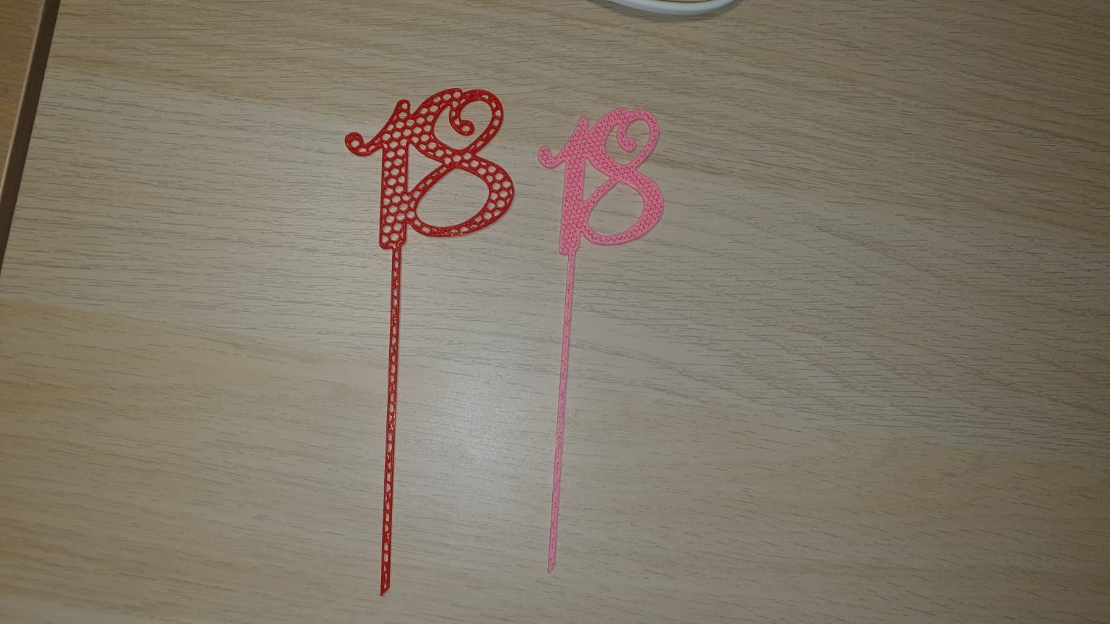 18 CAKE TOPPER by DominikP21 | Download free STL model | Printables.com