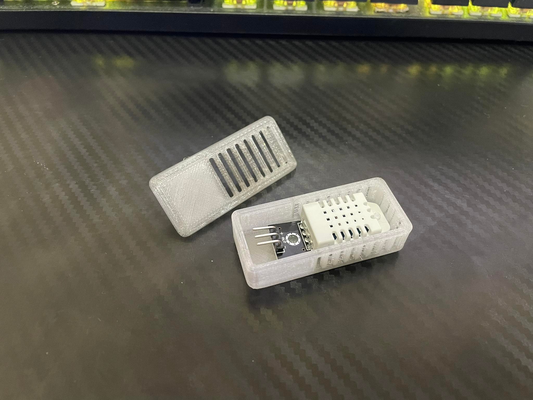 DHT 22 Sensor Case (remix) by NS | Download free STL model | Printables.com