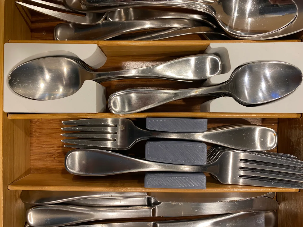 Silverware Organizer Inserts by MottN | Download free STL model ...