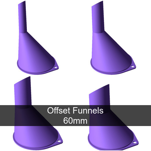 Off center Funnels. Various sizes 25mm to 200mm by Max | Download free ...