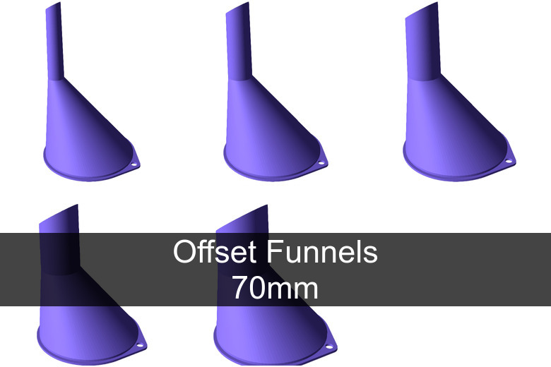 Off center Funnels. Various sizes 25mm to 200mm by Max | Download free ...