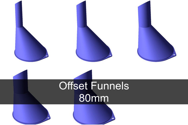 Off center Funnels. Various sizes 25mm to 200mm by Max | Download free ...