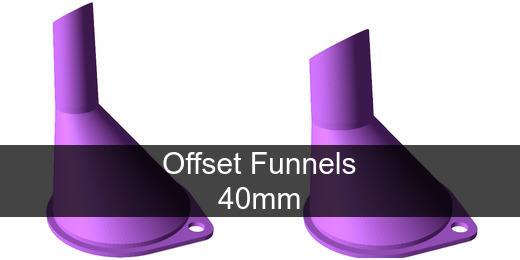 Off center Funnels. Various sizes 25mm to 200mm by Max | Download free ...