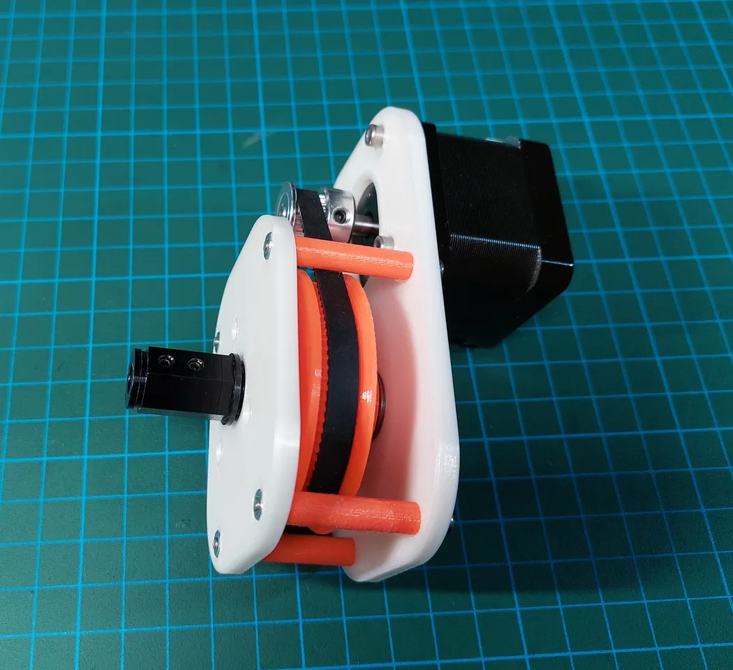 Nema 17 Timing Belt Reduction by xwing | Download free STL model ...