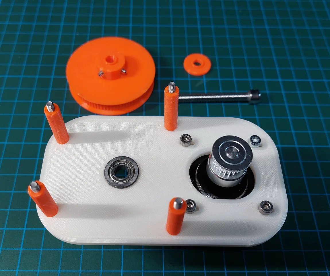 Nema 17 Timing Belt Reduction by xwing | Download free STL model ...