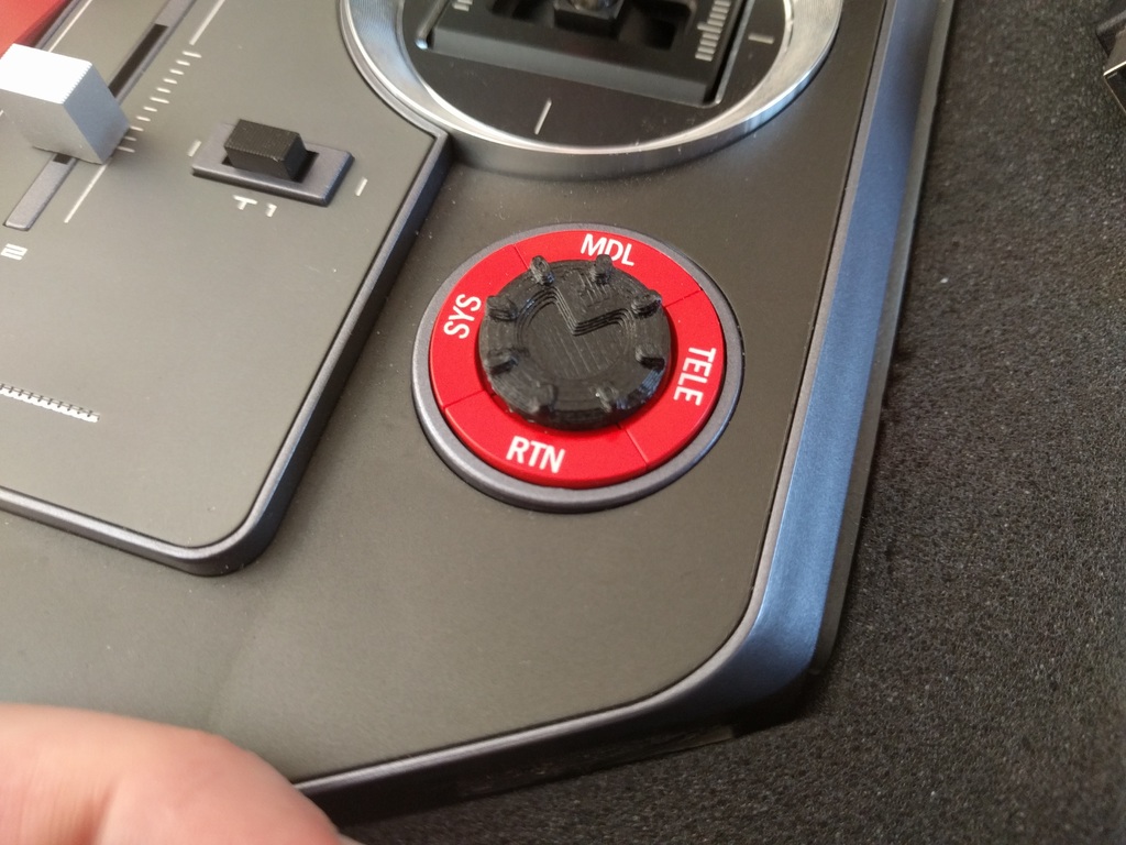 Frsky Horus X12S Roller Button by Arthur_C | Download free STL model ...