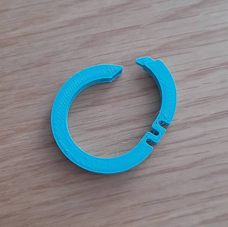 JS KeyRing by serbji | Download free STL model | Printables.com