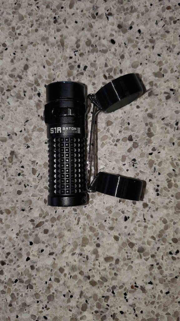 Olight Baton II and III lens and charging port cap TPU by Bert ...