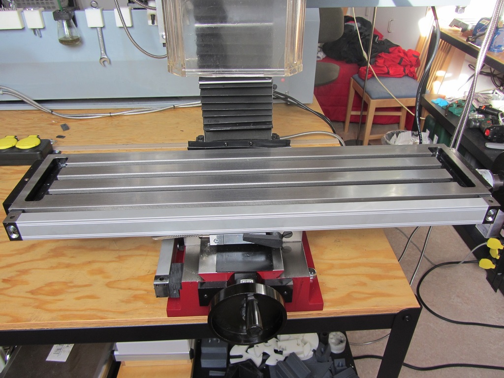 DRO Mounting kit for Paulimot Sieg SX2.7L Mill by Projunk | Download ...