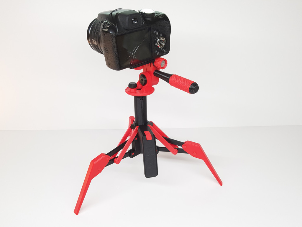 Rotate and Tilt (3 Axis) Camera Mount for Tripod by MartinP | Download ... Rotate and Tilt (3 Axis) Camera Mount for Tripod by MartinP | Download ...