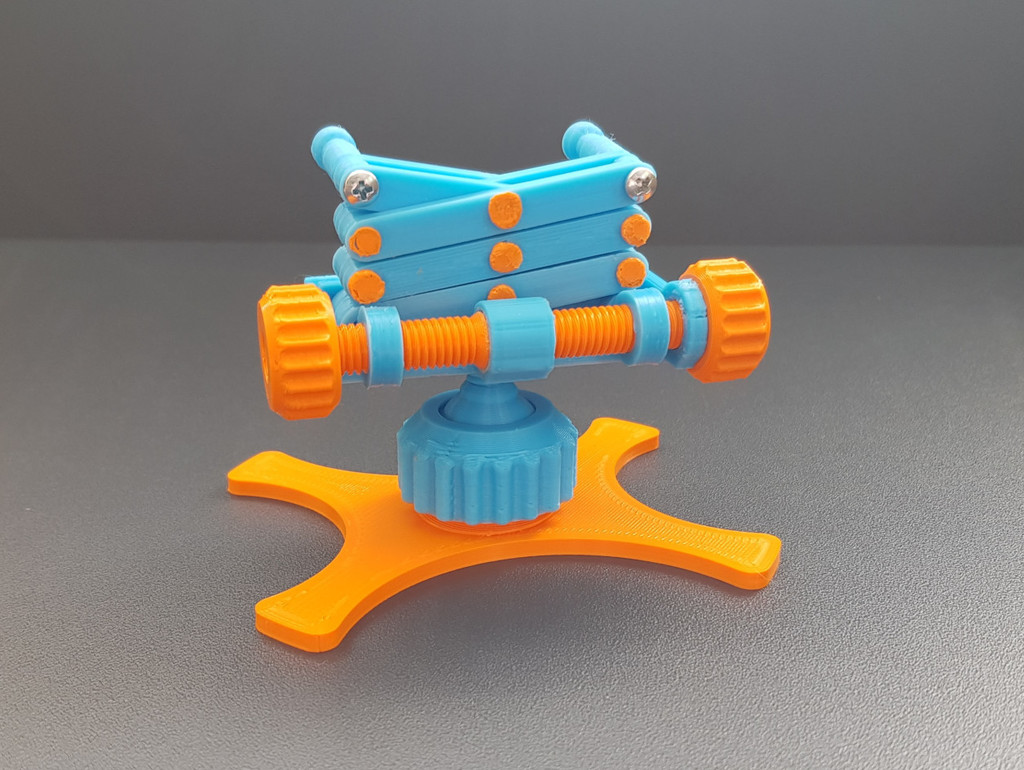 Scissor Phone Holder by MartinP | Download free STL model | Printables.com