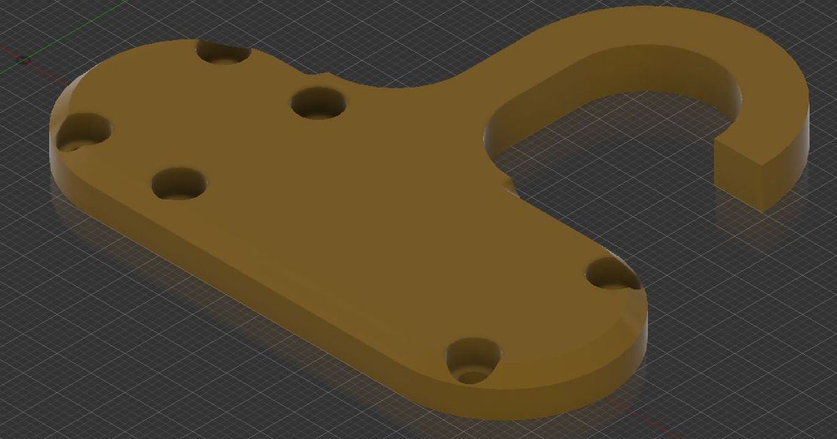 Holder for Smart Filament Sensor (by BigTreeTech) for top spool (e.g ...