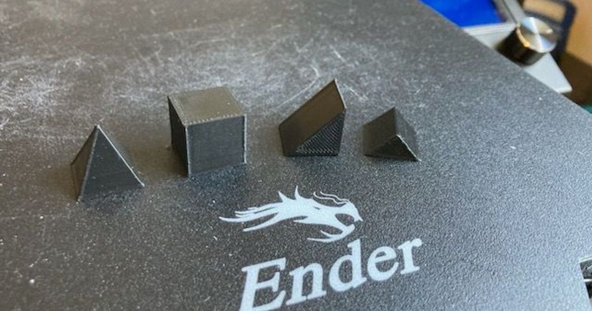 Basic Geometry Shapes by Davinprints | Download free STL model ...