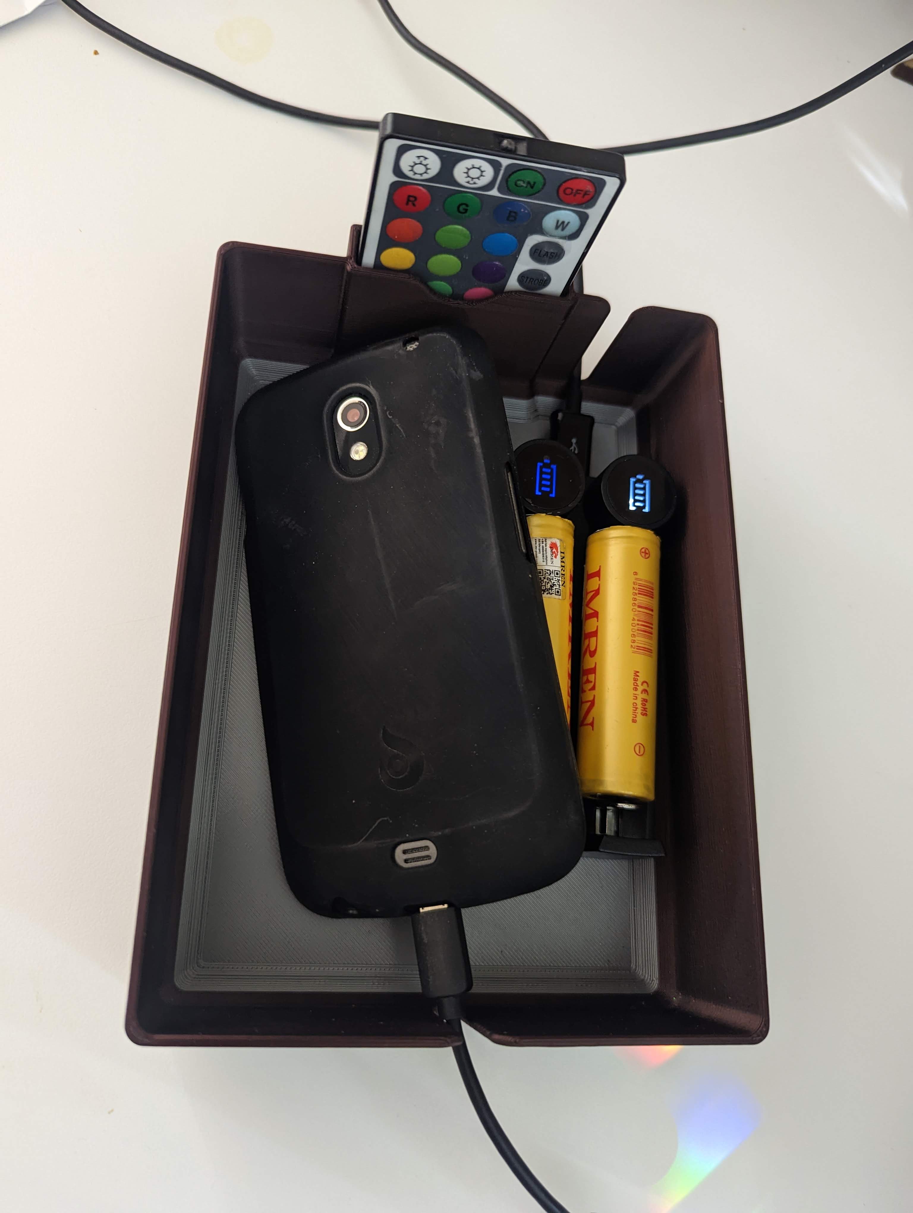 Bedside box for LED remote and things you don't want to lose by Eli ...