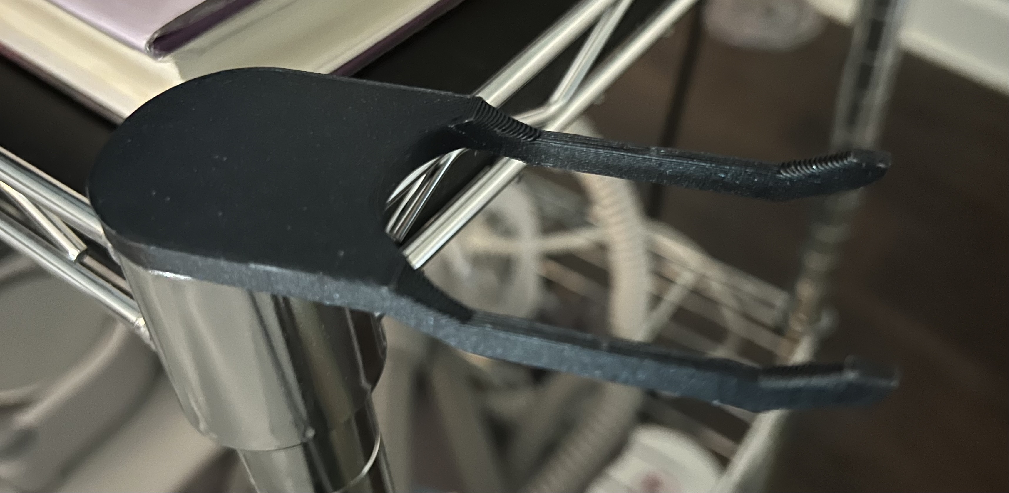 Medical Cart Mask Hook by dmwilco | Download free STL model ...