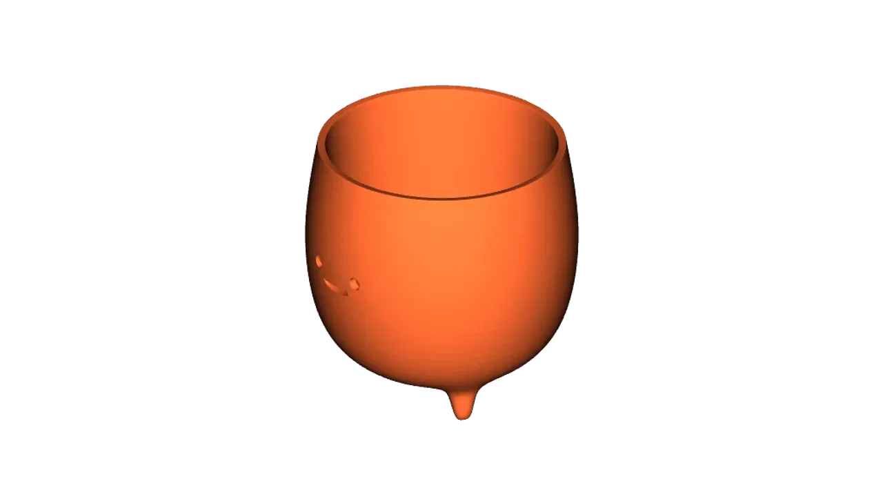 smiling pot by luc | Download free STL model | Printables.com