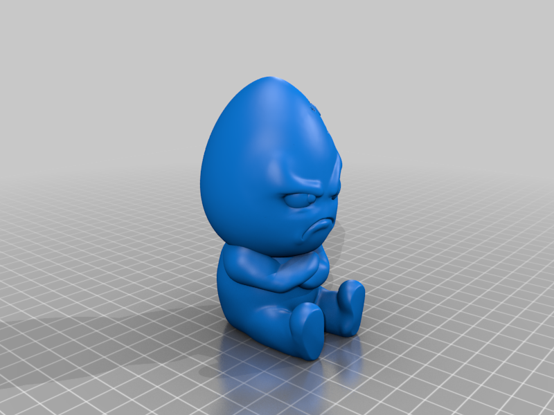 Grumpy Eggs von MysticSaige | Kostenloses STL-Modell herunterladen ...