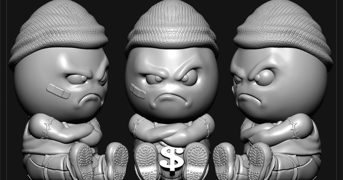 Grumpy Eggs von MysticSaige | Kostenloses STL-Modell herunterladen ...