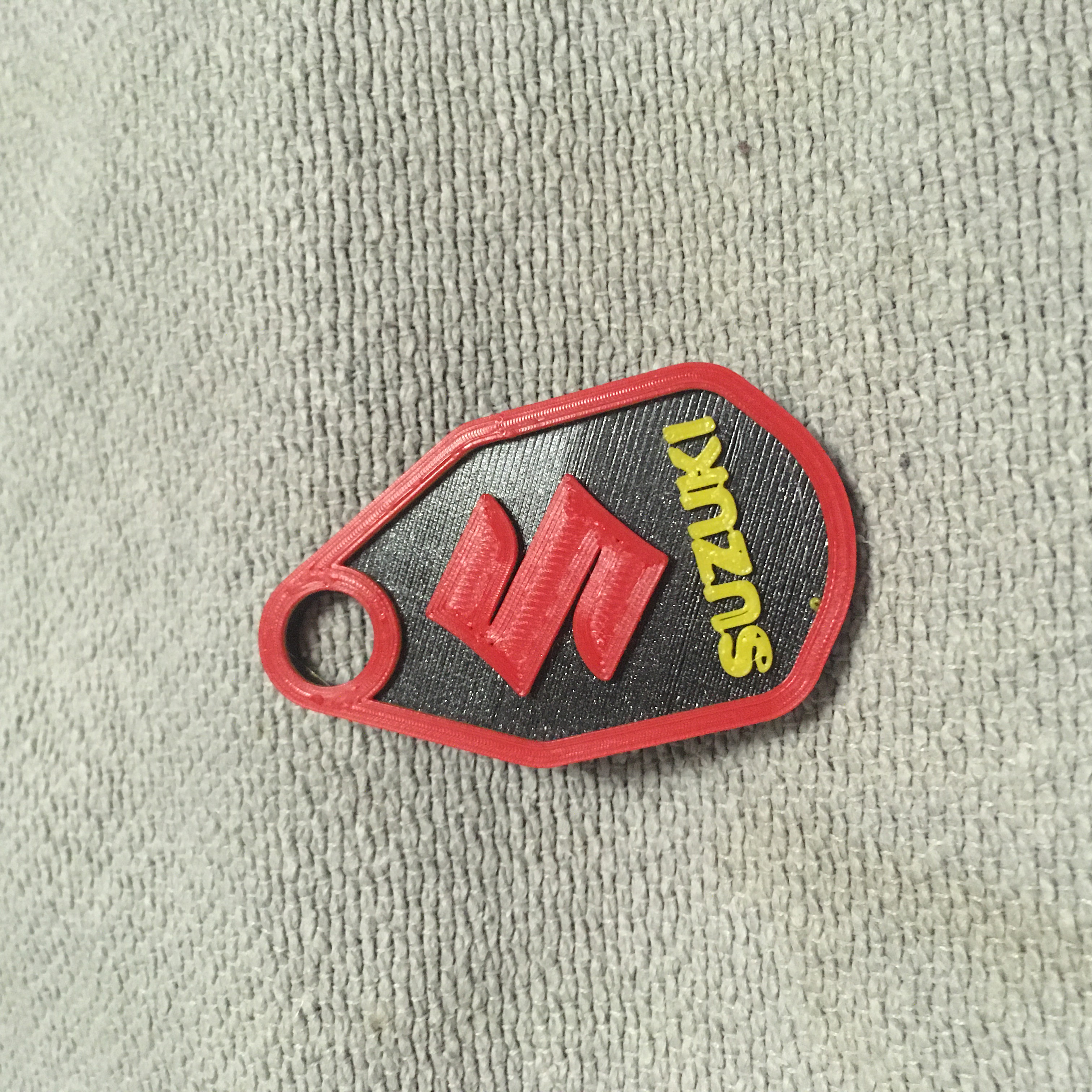SUZUKI key fob (optional GS 500E) by SHR3D.eu | Download free STL model ...
