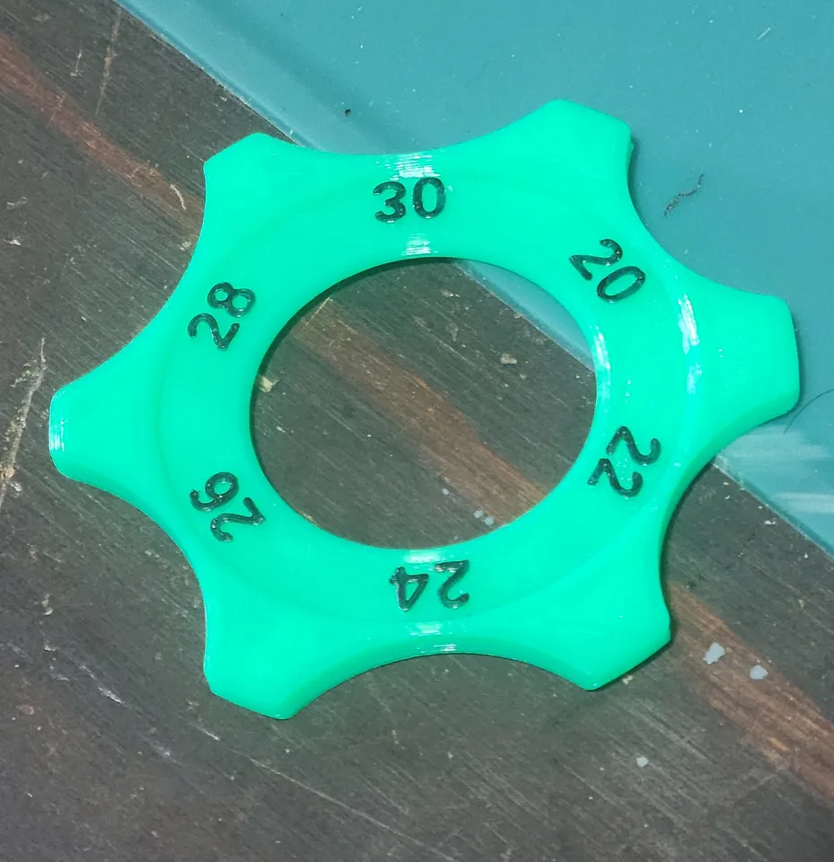 Fillet Gauges 20 to 30mm by Scambler3D | Download free STL model ...