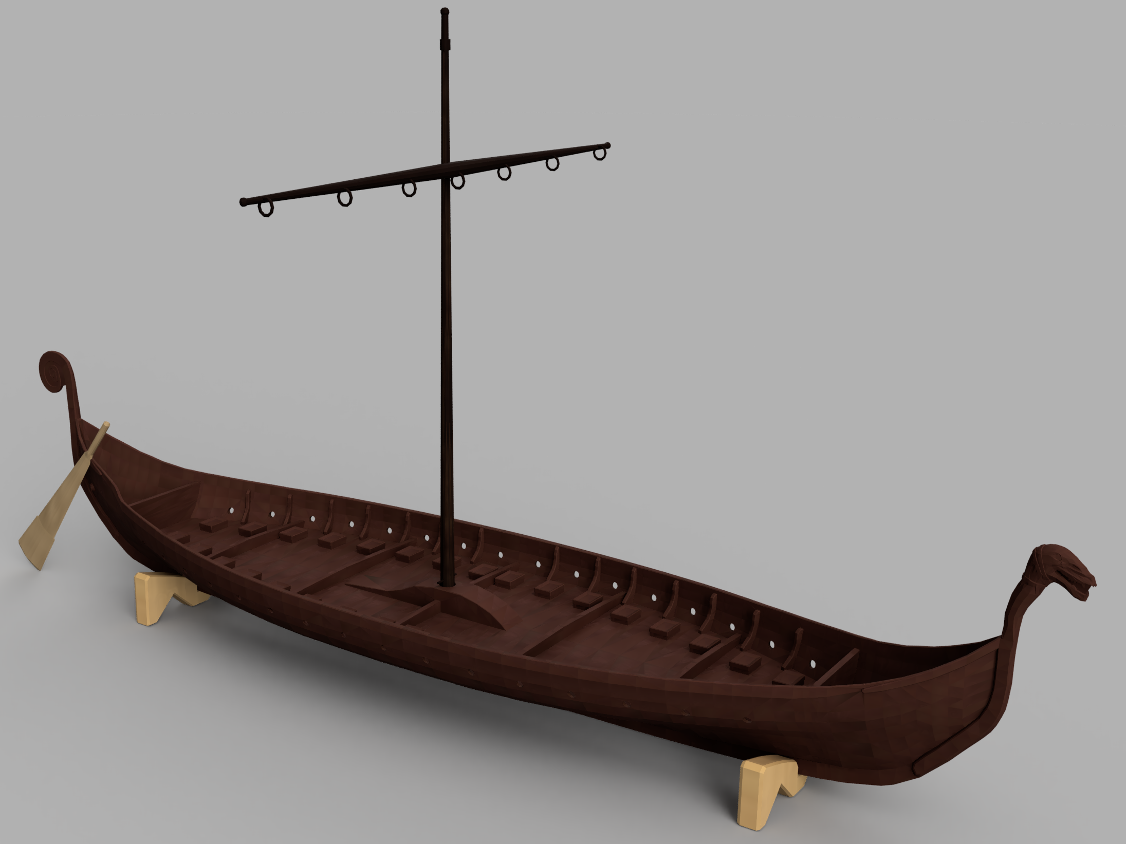 Valheim Longship by mobiobi | Download free STL model | Printables.com