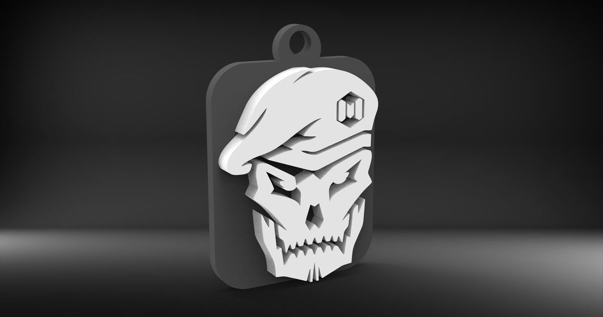 Llavero cod mobile by Aguilar-Design | Download free STL model ...